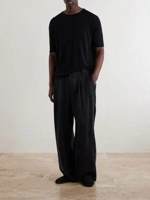 William Lockie Virgin Wool T-shirt