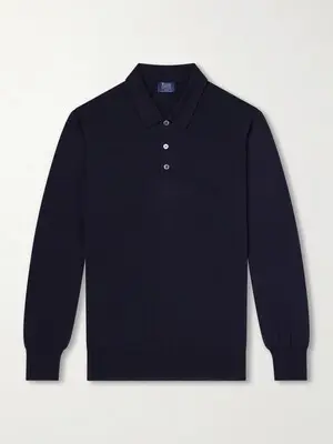 William Lockie Virgin Wool Polo Shirt