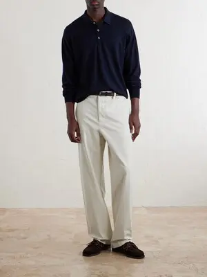William Lockie Virgin Wool Polo Shirt