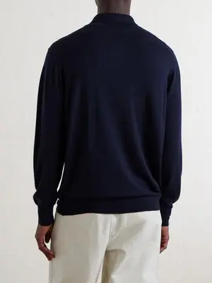 William Lockie Virgin Wool Polo Shirt