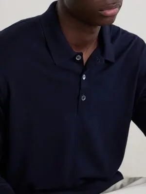 William Lockie Virgin Wool Polo Shirt