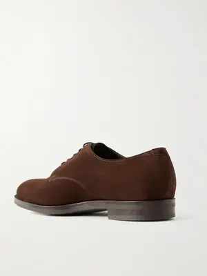 EDWARD GREEN Whitworth Suede Derby Shoes