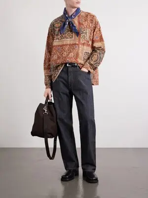 Visvim Bandana-print Cotton-voile Shirt