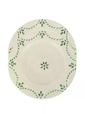 HOUSE OF CAPRICORN Viana Dessert Plate - Green