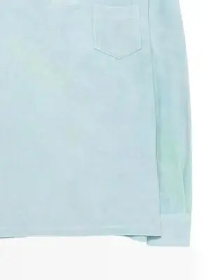 AURELIEN Terry Long-sleeve Polo Shirt