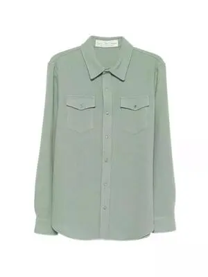 GOD'S TRUE CASHMERE Cashmere Shirt - Green
