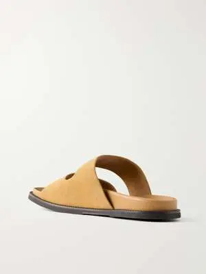 J.M. WESTON Suede Sandals