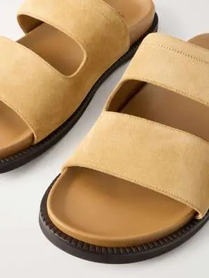 J.M. WESTON Suede Sandals
