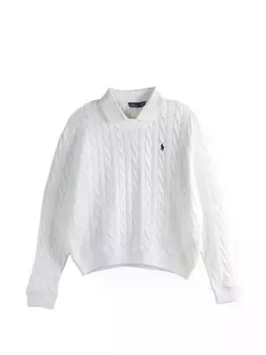 Polo Ralph Lauren Cable-knit Polo Collar Sweater