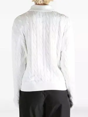 Polo Ralph Lauren Cable-knit Polo Collar Sweater