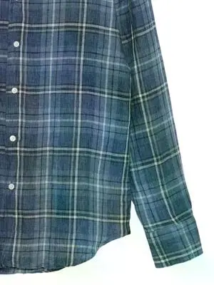 FINAMORE 1925 Check-pattern Long-sleeve Shirt