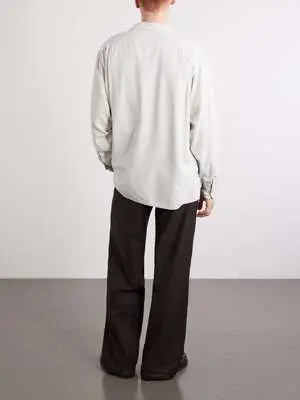 A.PRESSE Camp-collar Silk Shirt