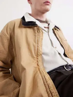 A.PRESSE Camp-collar Silk Shirt
