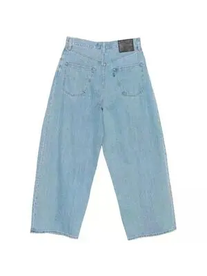 LEVI'S Tab Pleated Wide-leg Jeans