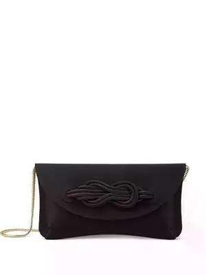 Shanghai Tang Tang Knot Clutch - Black