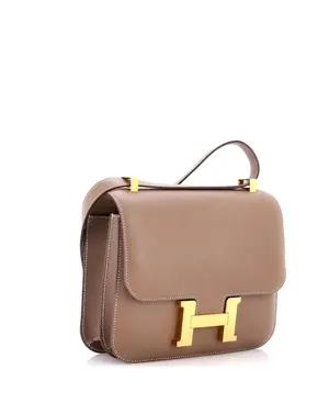 Hermès 24 Constance Bag Epsom - Gray