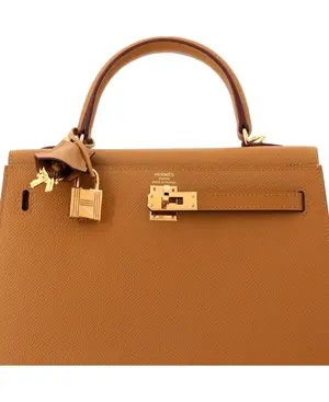 Hermès Kelly 25 Handbag - Sesame