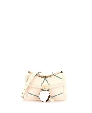BVLGARI Small Serpenti Forever Shoulder Bag Whipstitched Leather