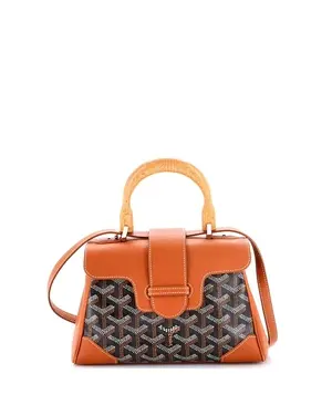 Goyard Saigon Top Handle Bag - Brown