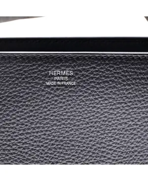 Hermès Medor Handbag Togo - Black
