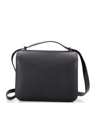 Hermès 24 Constance Bag Epsom - Black