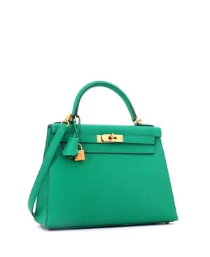 Hermès Kelly 28 Handbag - Vert Jade