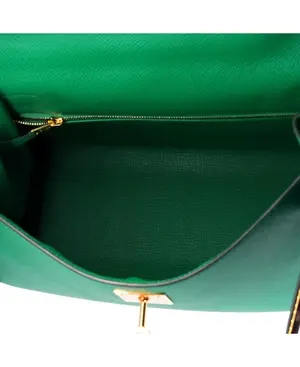 Hermès Kelly 28 Handbag - Vert Jade