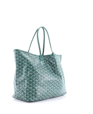 Goyard Gm Saint Louis Tote Coated Canvas - Green