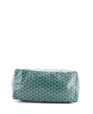 Goyard Gm Saint Louis Tote Coated Canvas - Green