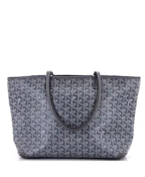 Goyard Pm Artois Tote Coated Canvas - Gray
