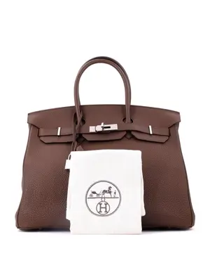 Hermès Birkin 35 Handbag - Brulee