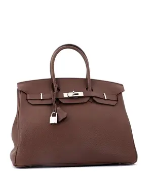 Hermès Birkin 35 Handbag - Brulee