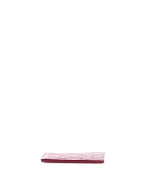 Goyard Saint Sulpice Card Holder Coated Canvas - Red
