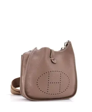 Hermès Pm Evelyne Gen Iii Clemence Bag - Gray