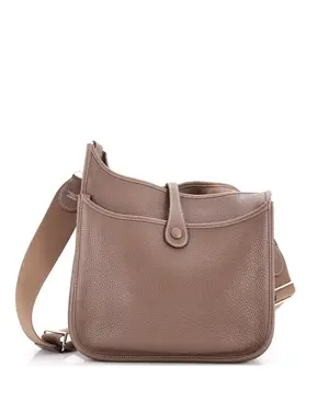 Hermès Pm Evelyne Gen Iii Clemence Bag - Gray