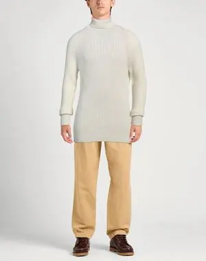 ZANONE Virgin Wool Ribbed Knit Turtleneck