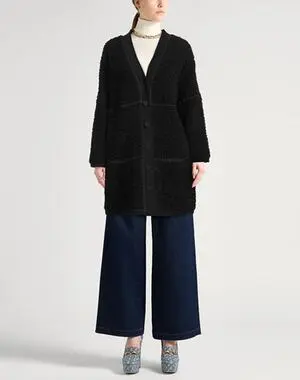 Giorgio Armani Cardigan In Virgin Wool And Polyamide