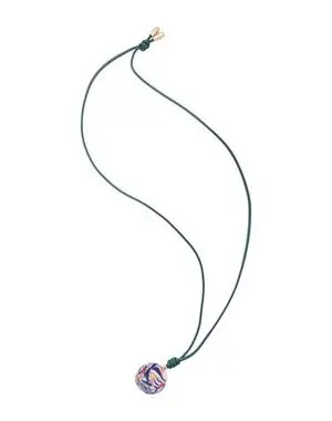 Chloé Pendant Necklace - Green