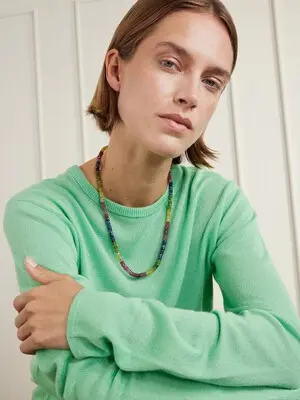 Jia Jia Aurora 14-karat Gold Sapphire Necklace