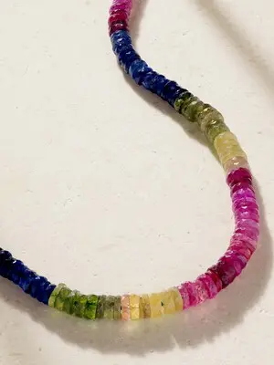 Jia Jia Aurora 14-karat Gold Sapphire Necklace