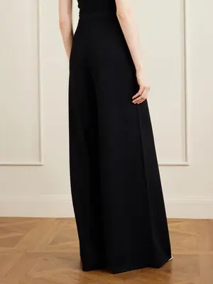 Ralph Lauren Mid-rise Wide-leg Crepe Pants