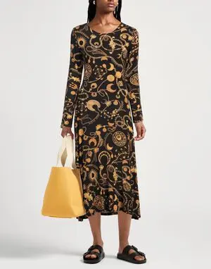 MARINE SERRE Midi Dress Viscose, Elastane