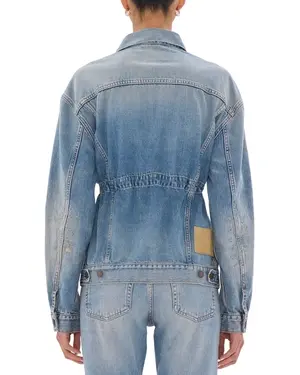 HAIKURE Broken Jean Jacket - Celestial