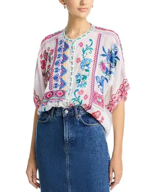 Johnny Was Brony Blouse