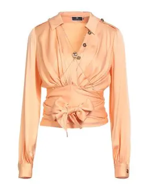 Elisabetta Franchi Wrap Top With Appliqués