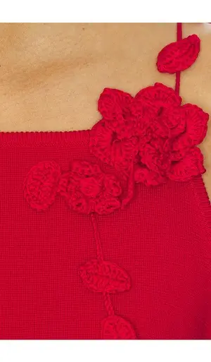 Cult Gaia Giuliana Dress - Vermillion