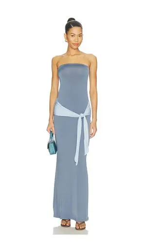 TIGER MIST Tove Maxi Dress - Blue