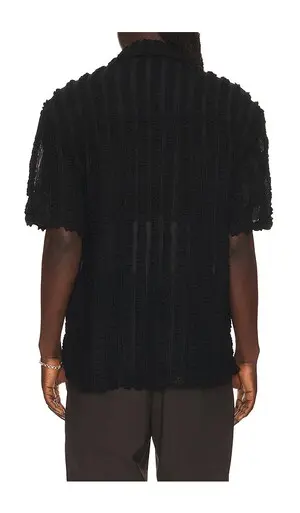 Andersson Bell Kenley Knitted Open Collar Shirt