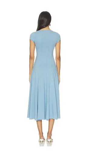 RAT BOI Bow Detail Jersey Dress