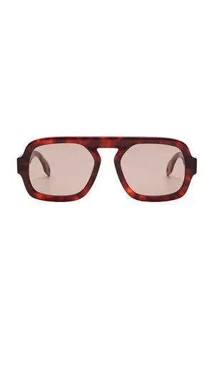 ELISA JOHNSON Jane Sunglasses - Red Tortoise